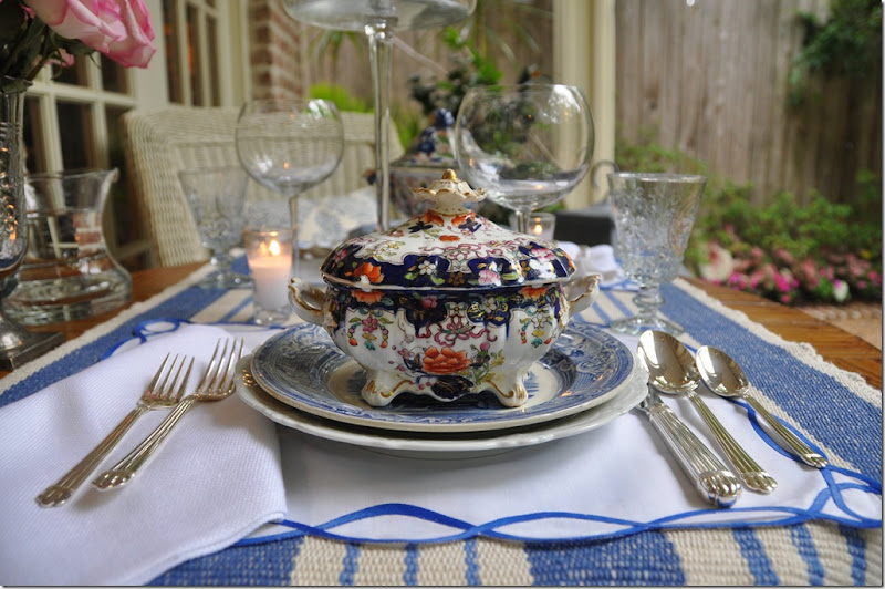 COTE DE TEXAS: TABLESCAPE THURSDAY – A LUNCHEON ON THE PORCH